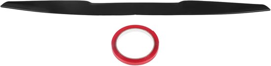 Trunk Spoiler Lip Kit - Rubber Black - Universele Auto Achterruit - Dak ...