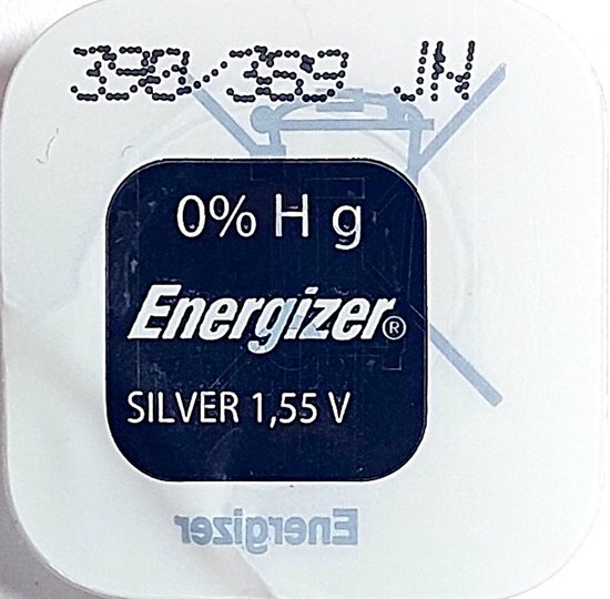 Set van 2 Zilveroxide Knoopcel Batterijen 389 390 SR1130SW - Geschikt ...