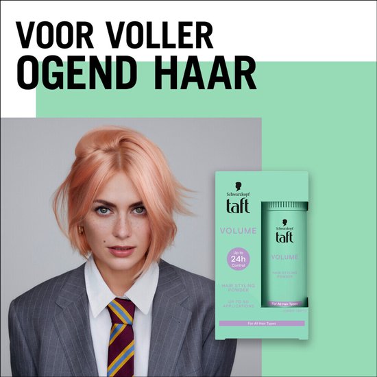 Taft - Volume - Hair Styling Powder - Instant volume - 10 gr - 1 stuk | bol