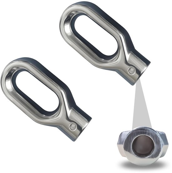 Handmatige Aluminium Lier met Uitgangsring - 2 Stuks voor Jaloezieën | bol
