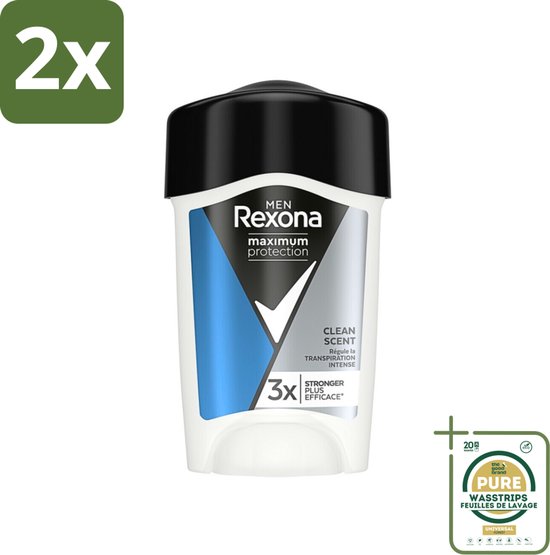 Rexona Men - Deodorant Stick - Maximum Protection Clean Scent - Anti ...