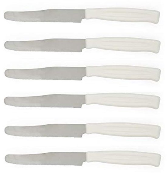 Kleur gesorteerde messen set van 6 - wit | bol