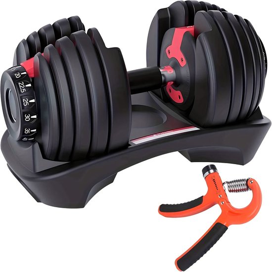 Verstelbare Dumbbell – Halter – Dumbbells – Gewichtenset – Halterset ...