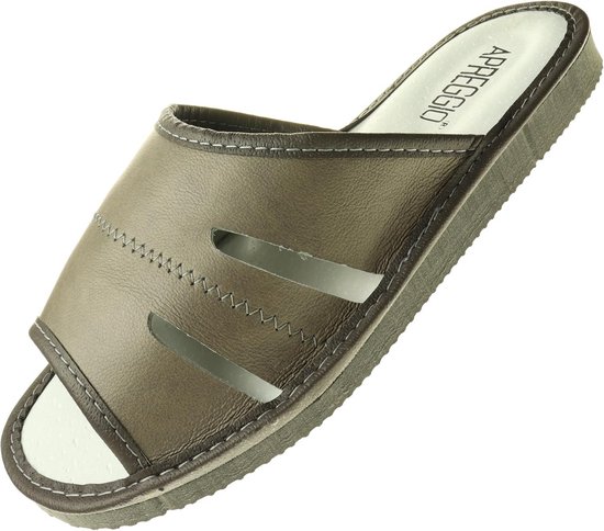 Leren Pantoffels Heren - Comfortabele Lederen Slippers | bol