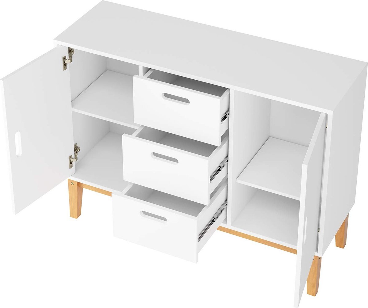 Kast-Dressoir Opbergkast Vrijstaande Console Tafel Kast Dressoir 2 ...