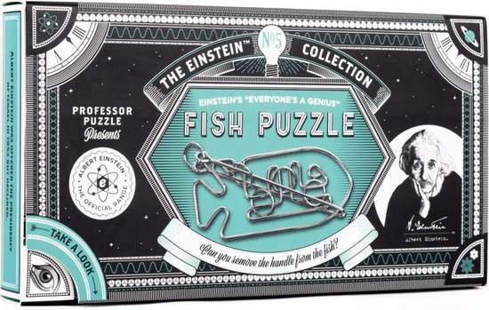 Professor Puzzle Einstein Fish Puzzle | Games | bol