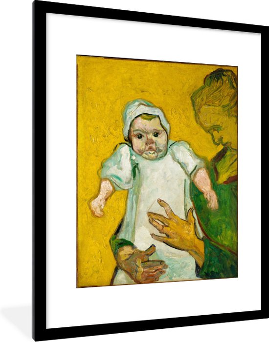 Fotolijst incl. Poster - Madame Roulin en haar baby - Vincent van Gogh ...