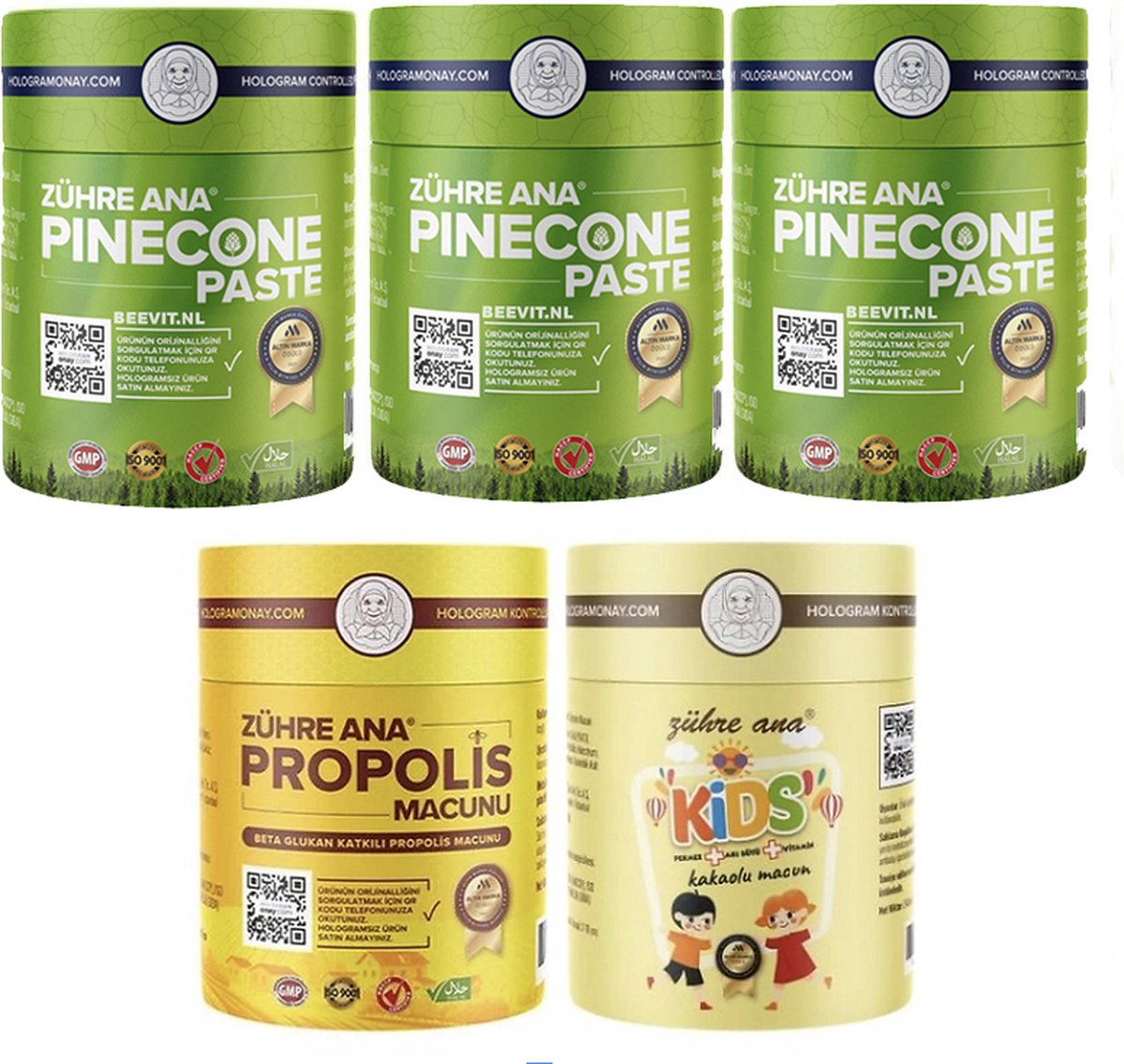 Zuhre Ana - Pinecone - Propolis - Kids Propolis - Bijenmelk ...