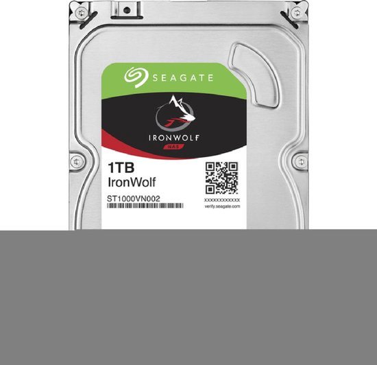 Seagate IronWolf - Interne harde schijf - 1 TB | bol