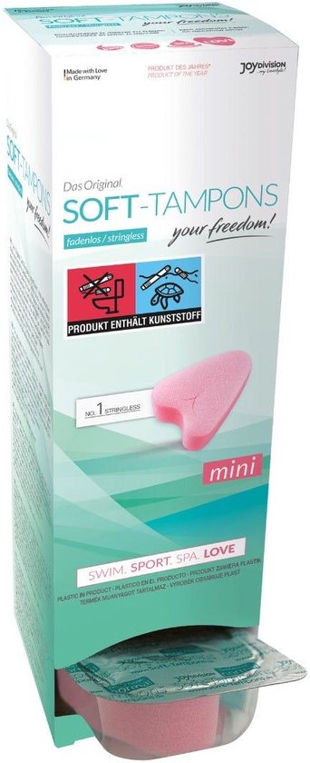 Soft-Tampons Mini - 10 Stuks | bol.com