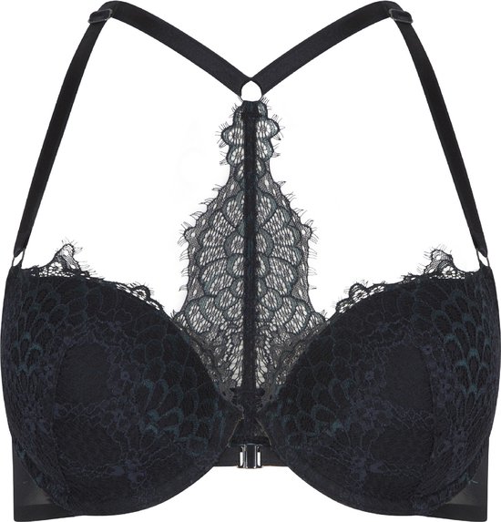 LingaDore - Gel bh Peacock - maat 65A - Groen,Zwart - Push up bh ...