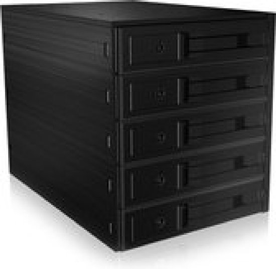ICY BOX IB-565SSK Zwart disk array | bol.com