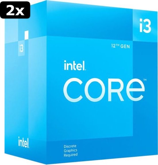 2x Intel Core i3-12100 - Processor | bol.com