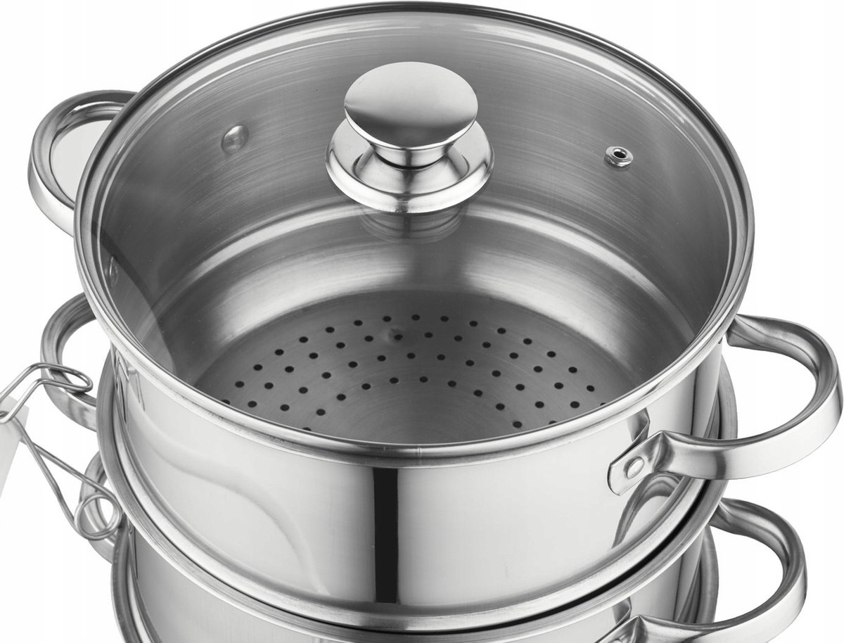 Stoomsapcentrifuge - Juicer - Stoompan - Stoompannenset - Inductie Gas ...