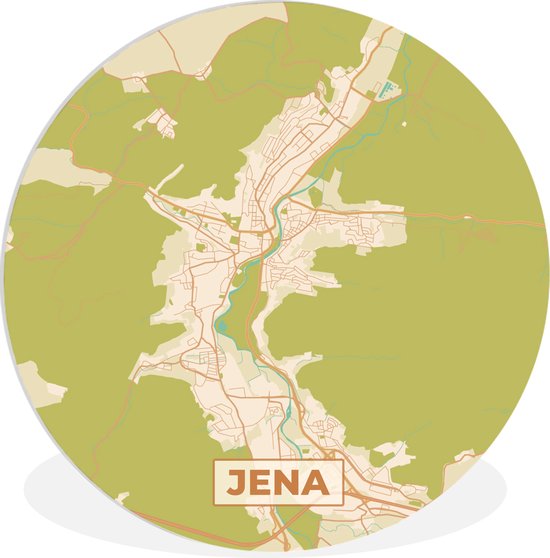 Wall Circle - Wall Circle Indoor - Map - Jena - Map - City Map ...