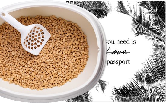 Kattenbakmat - Placemat kat - Kattenbak mat - Spreuken - Quotes - All ...