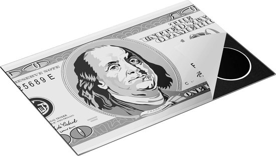 KitchyMist Inductie Beschermer Geld Dollar Biljet - Briefje van 100 ...
