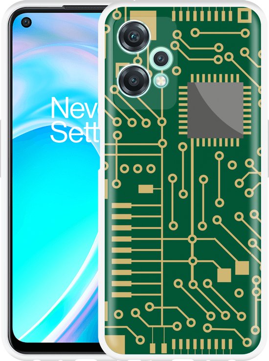 Oneplus Nord Ce2 Lite Hoesje Microcircuit Designed By Cazy 9343