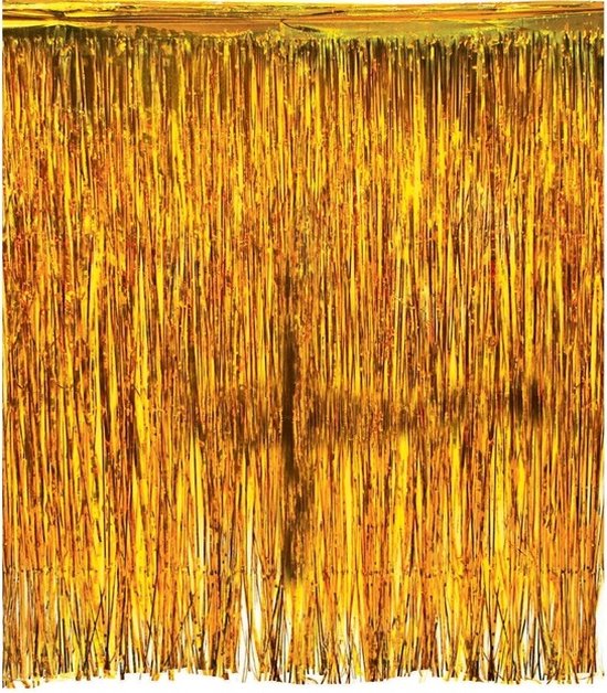 Luxe wand/muur of deurgordijn - goud - 245 x 300 cm - versiering ...