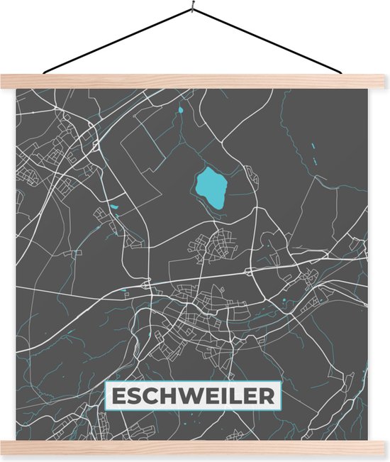 Posterhanger incl. Poster - Schoolplaat - Stadskaart – Eschweiler ...