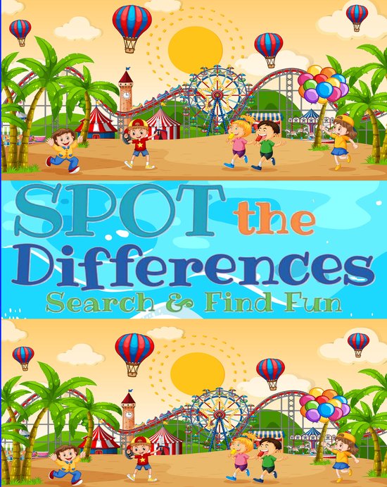 Spot The Differences_ Search & Find Fun (ebook), Little Sol Publisher ...