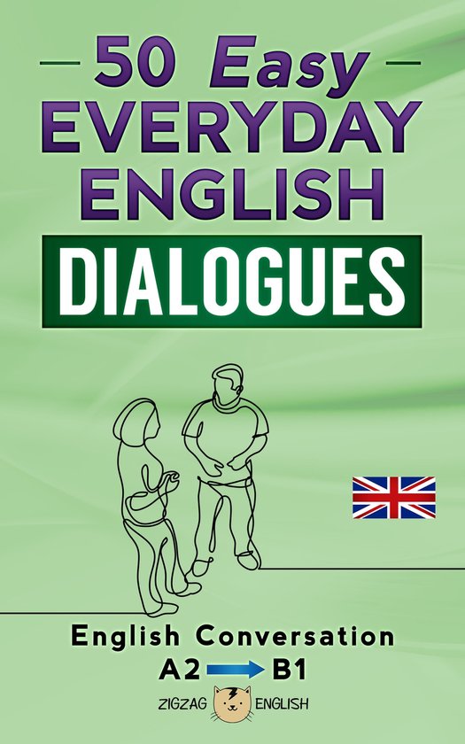 English Dialogues - 50 Easy Everyday English Dialogues (ebook), Zigzag ...