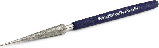 Tamiya Vijlenset - 74164 Conical File - 55mm - 8mm - Vijl Gereedschap | bol