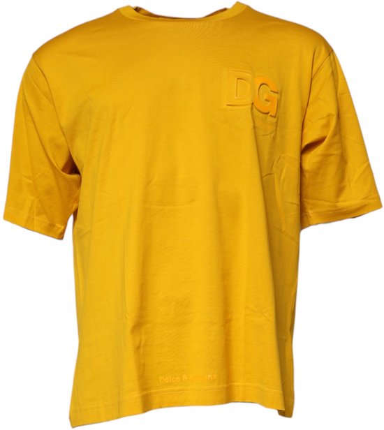 DG Logo Embroidered TShirt - Yellow T-Shirts | bol