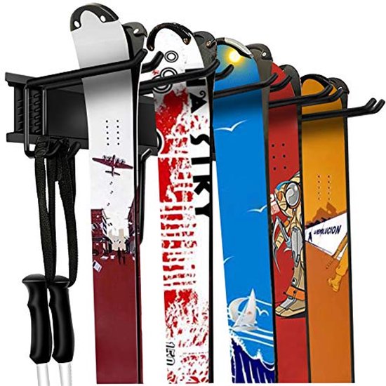 Garage Opslag Organisatie Systeem voor Ski's en Snowboards - Wandrek ...