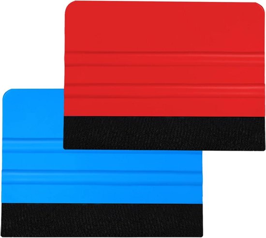 Allecto plus - 2 Stuks Plastic Vilten Rakel voor Behang en Auto ...