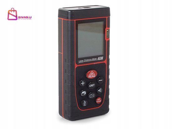 Laser Afstandsmeter Digitaal 40M – Nauwkeurige Laser Meter voor Binnen ...