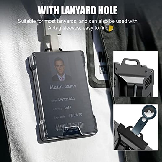 Slanke Aluminium Portemonnee met RFID-blokkering voor Dames en Heren | bol