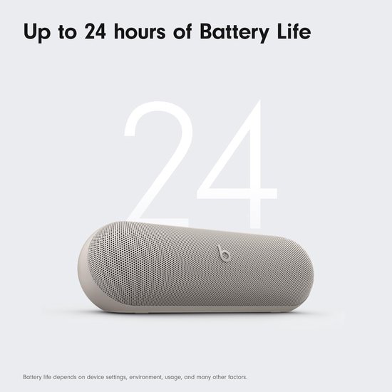 Beats Pill x Kim Kardashian Draadloze Bluetooth Speaker - Light Gray | bol