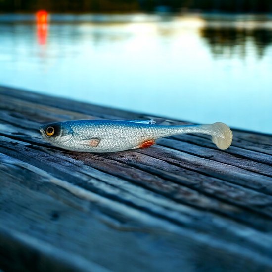 Savage Gear Craft Shad 7,2cm Blue Pearl - Kunstaas voor Snoek & Baars | bol
