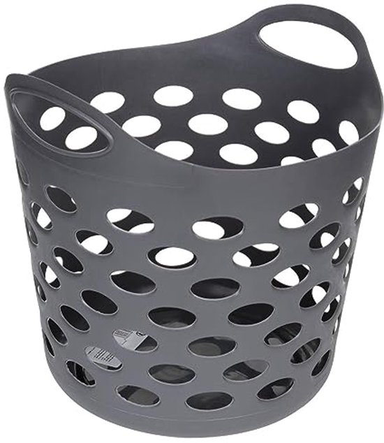 Ronde Wasmand 28L - Grijs | bol