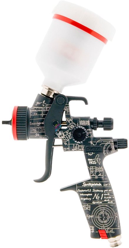 SATAminijet 4400 RP Verfspuit 1.2mm - 100 Years Special Edition | bol