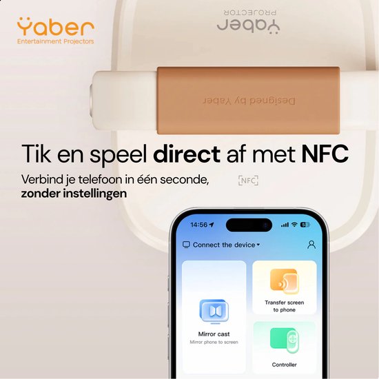 Yaber T2 Beamer – Sound by JBL – Dolby Audio – 450 ANSI Lumen – Full HD ...