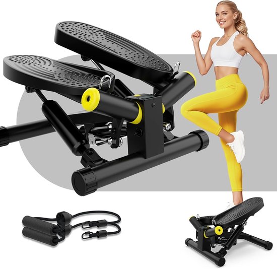 Mini Twist Stepper met Verstelbare Staphoogte voor Full Body Workout | bol