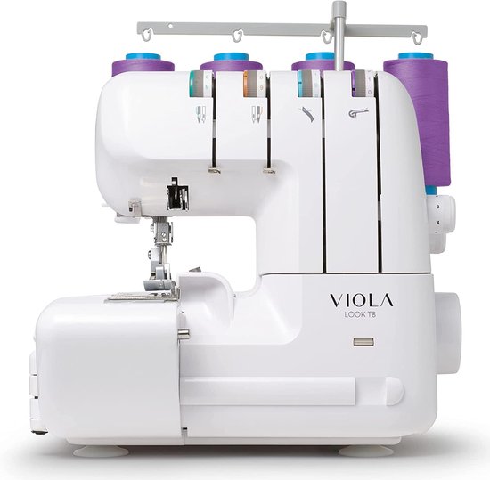 Overlock-naaimachine met differentieel voor beginners - 12 naaisteken ...