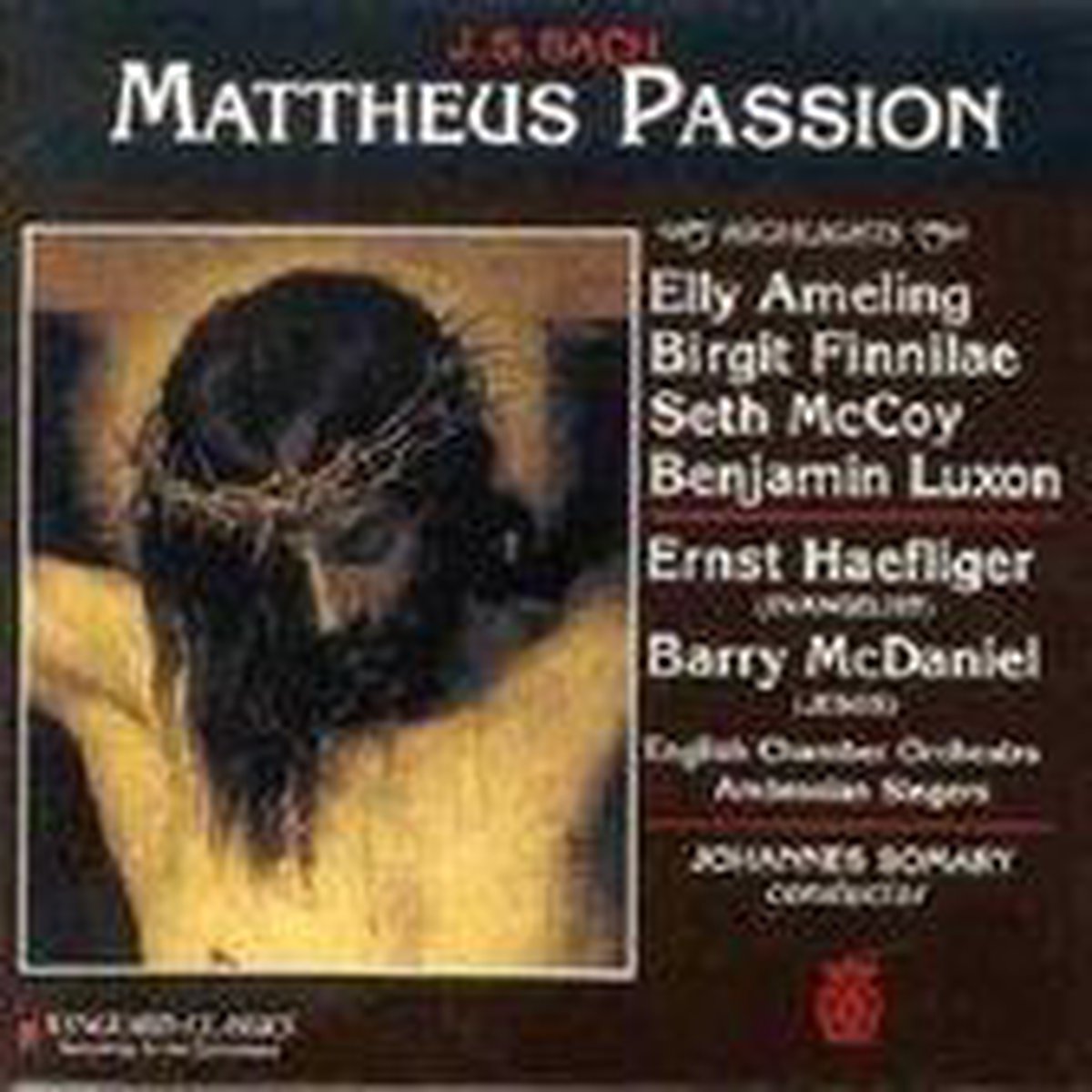 bol.com | BACH: ST. MATTHEW PASSION / MATTHEUS PASSION (HIGHLIGHTS ...