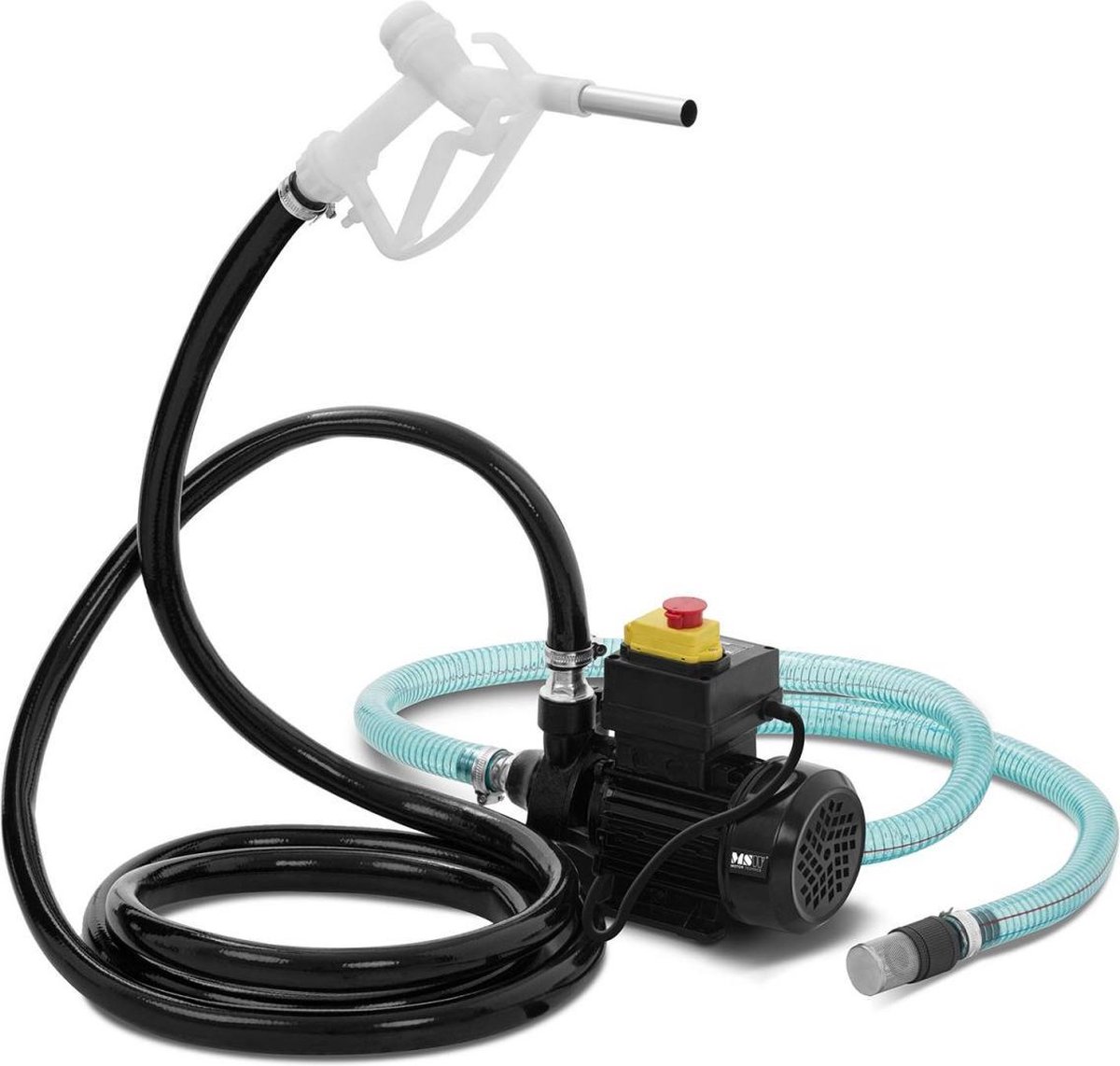 MSW Dieselpomp - mini tankstation - 40 l/min - 230 V | bol.com