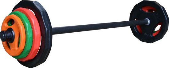 RS Sports Aerobic pumpset PRO 150 cm | 40 kg | bol