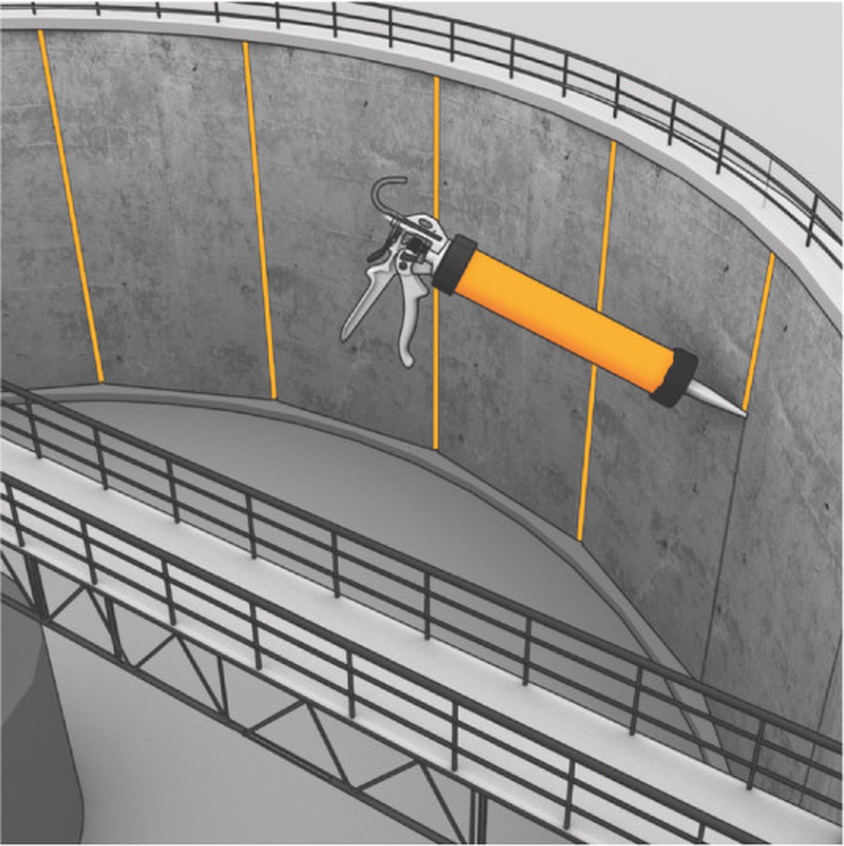 SIKA Sikaflex PRO 3 zelfnivellerende stopverf - Betongrijs - 300ml ...