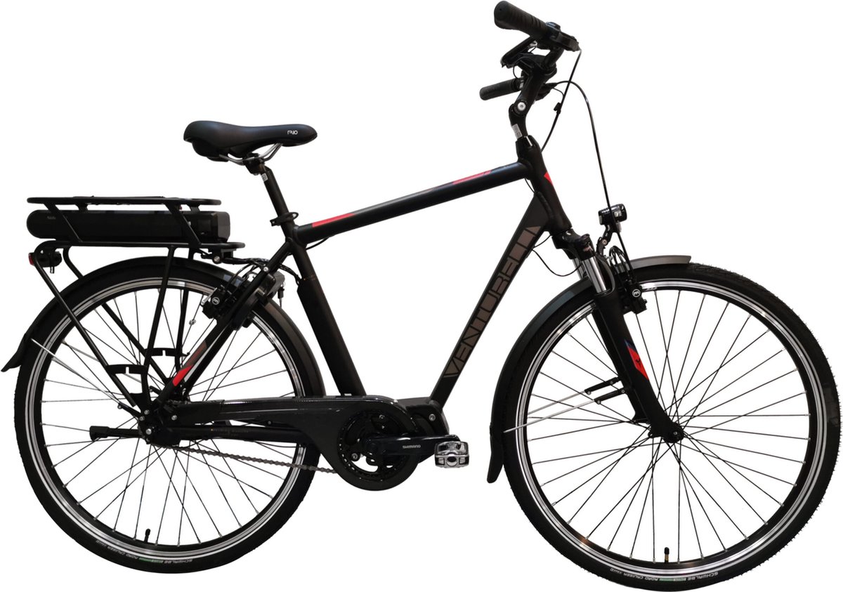 Elektrische Stadsfiets 28 inch - Herenfiets - E-bike met 5 ...