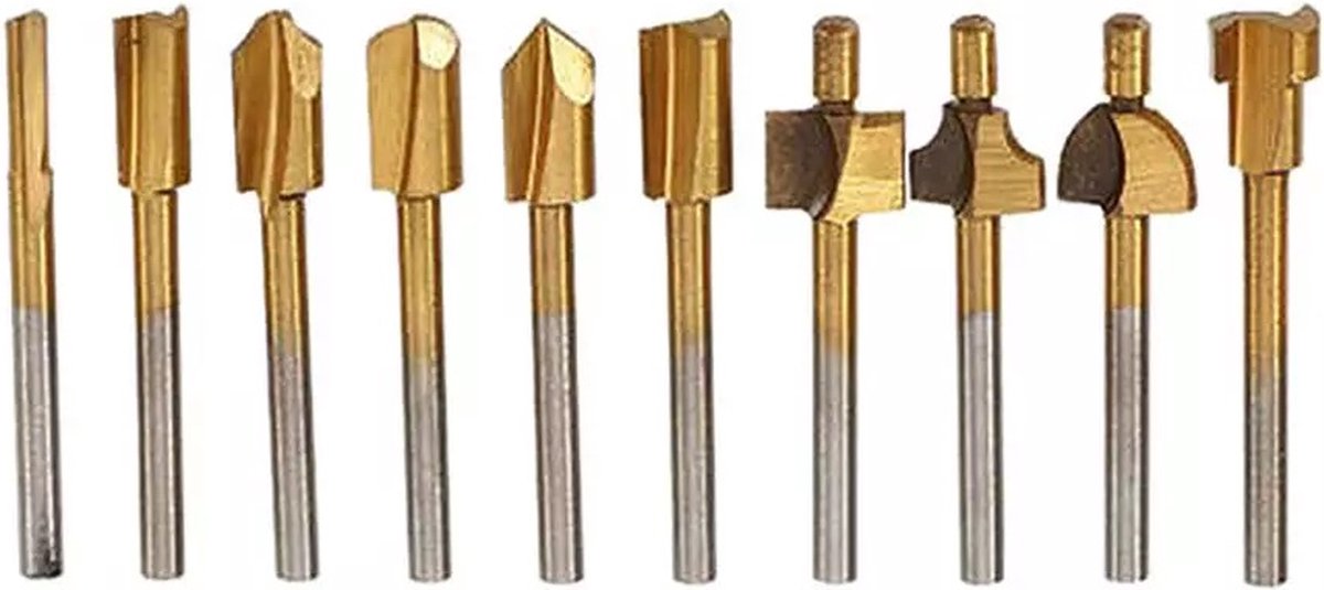 Frezensets – Freesset 10 delig - Set van 10 frezen – Mini frezenset ...