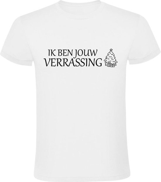 Ik ben jouw verrassing Heren T-shirt | Kerst | Kerstmis | Christmas ...