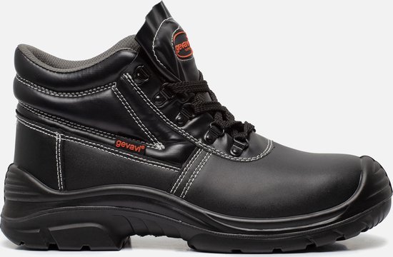 Gevavi Safety Gs12 Safety S3 Werkschoen Zwart - Werkschoenen - 46 S3 | bol