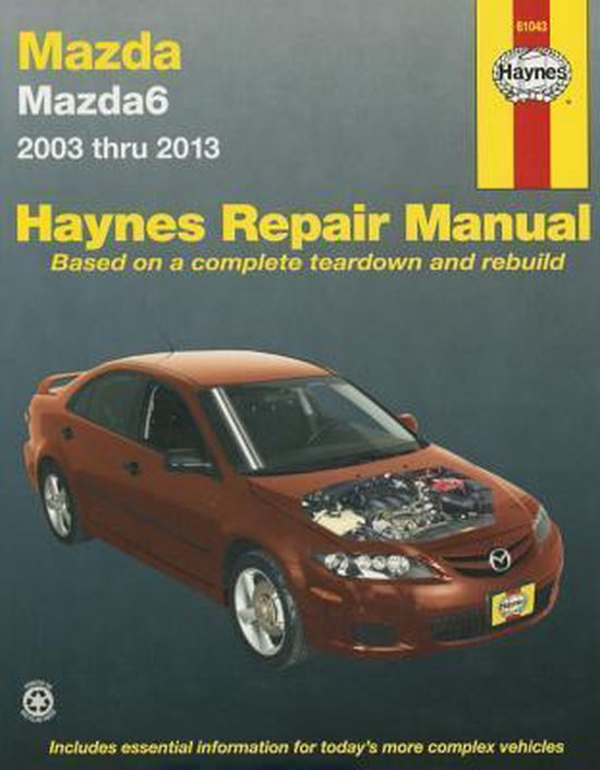 Mazda 6 Automotive Repair Manual, Haynes Publishing | 9781620921708 | Boeken | bol