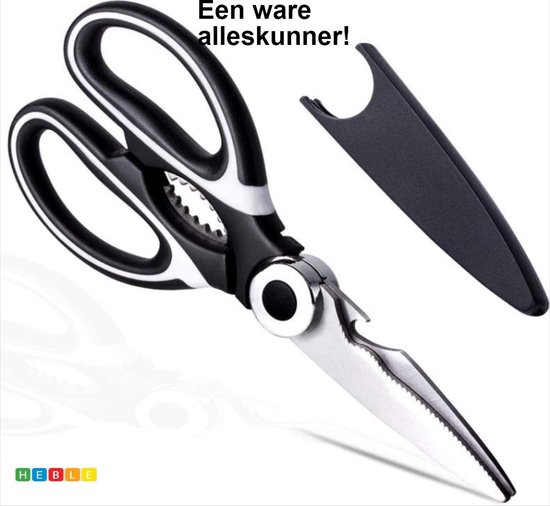 ***Multifunctionele Scherpe Keukenschaar - Vaatwasserbestendig - Links ...