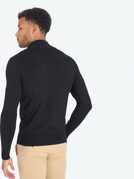 Zipper pullover Simon Black - 3XL - Solution Clothing | bol
